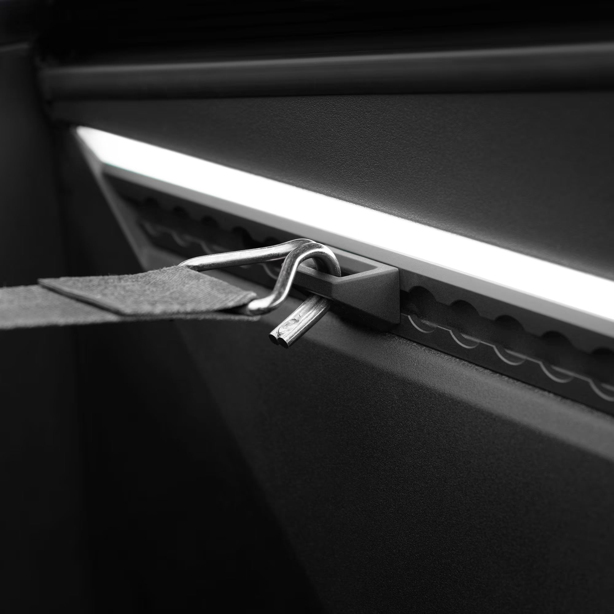 Cybertruck L-Track Hooks Rear Trunk Multi-Function - Aluminum – RPM ...