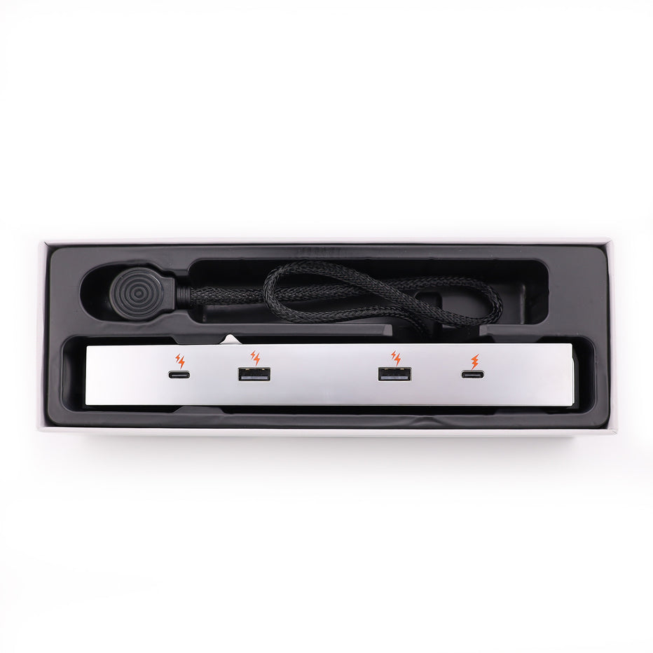 2026+ | Model Y Juniper Refreshed Center Console USB A+C 4 Port Hub Ad ...