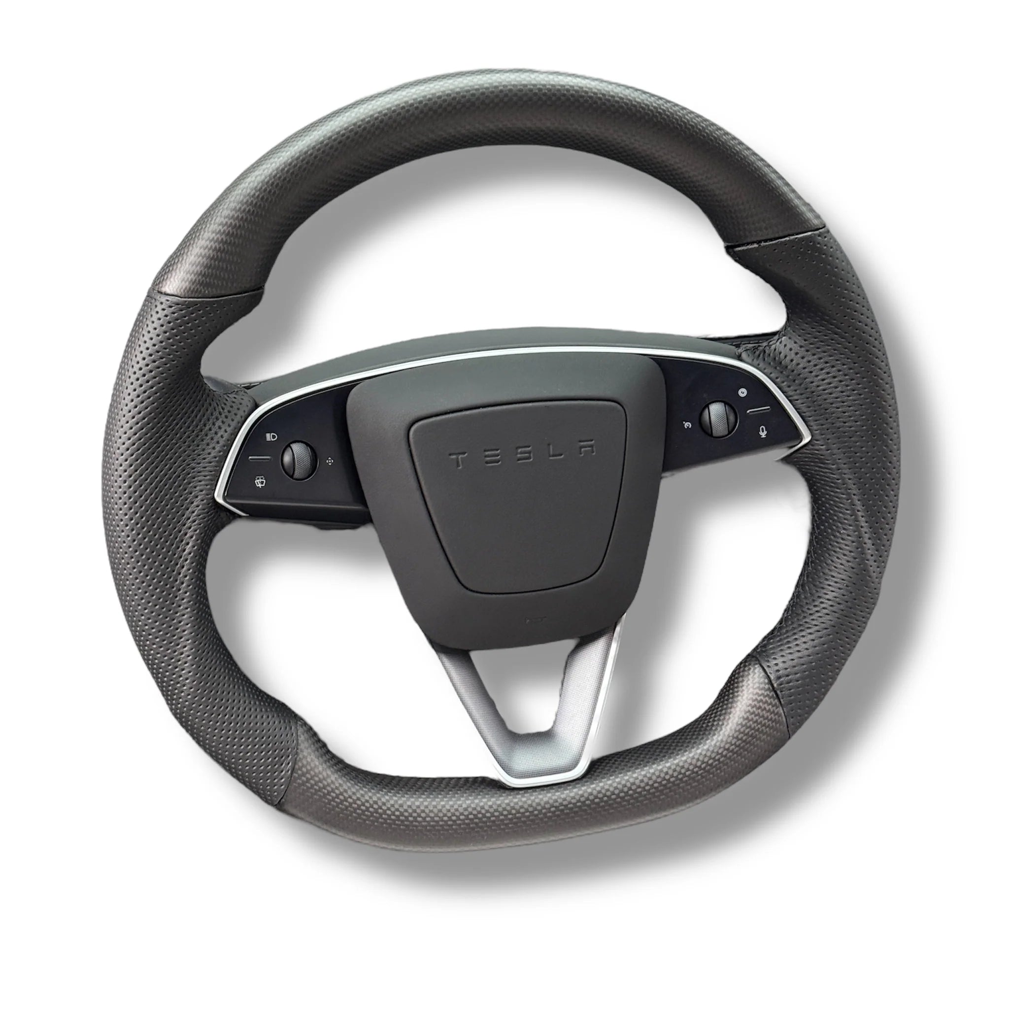 2024+ | Model 3 Highland Refreshed Carbon Fiber Heated Round Steering ...