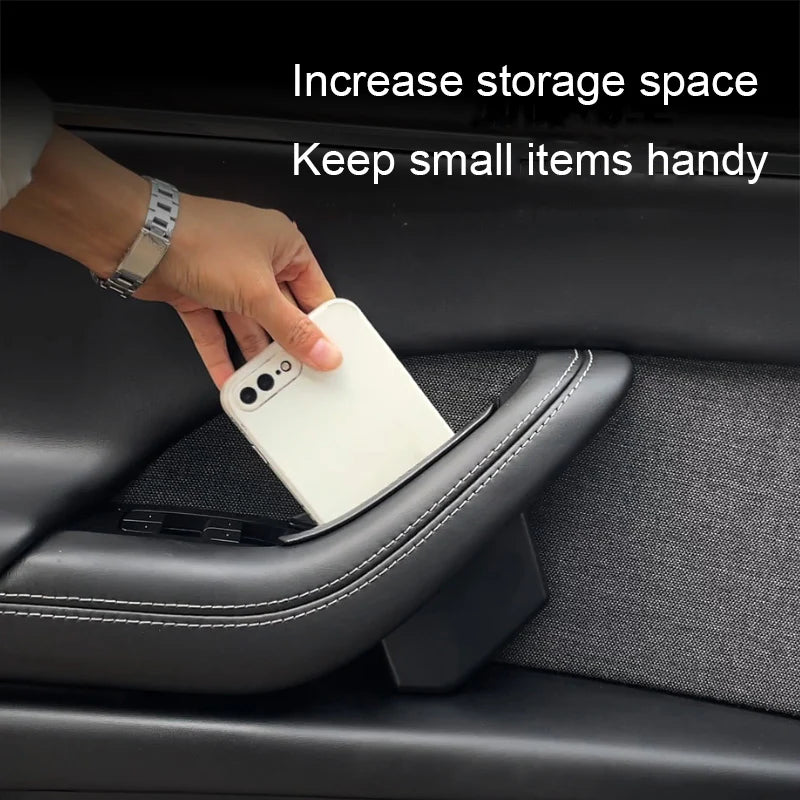 2021+ | Model X Door Handle Organizers – RPM TESLA Aftermarket Accessories