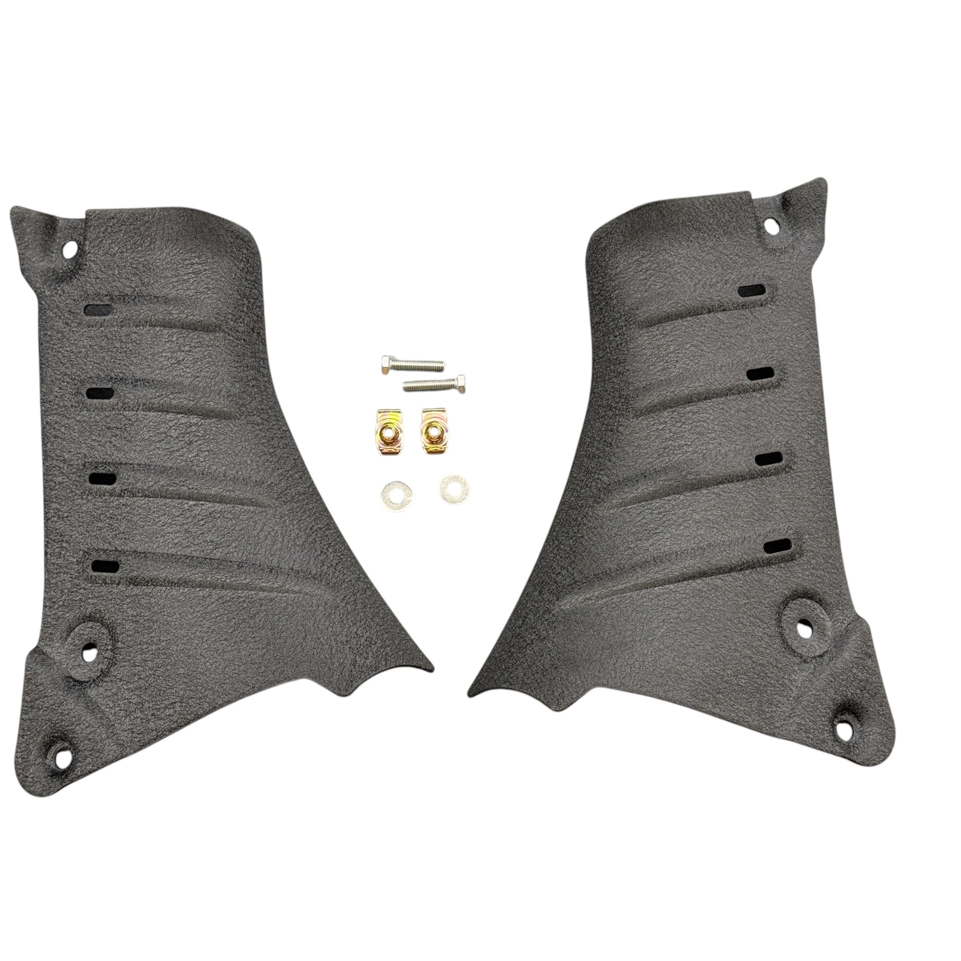 2017+ | Model 3 Coolant Line Skid Plate Protection Guards (Powder Coat ...