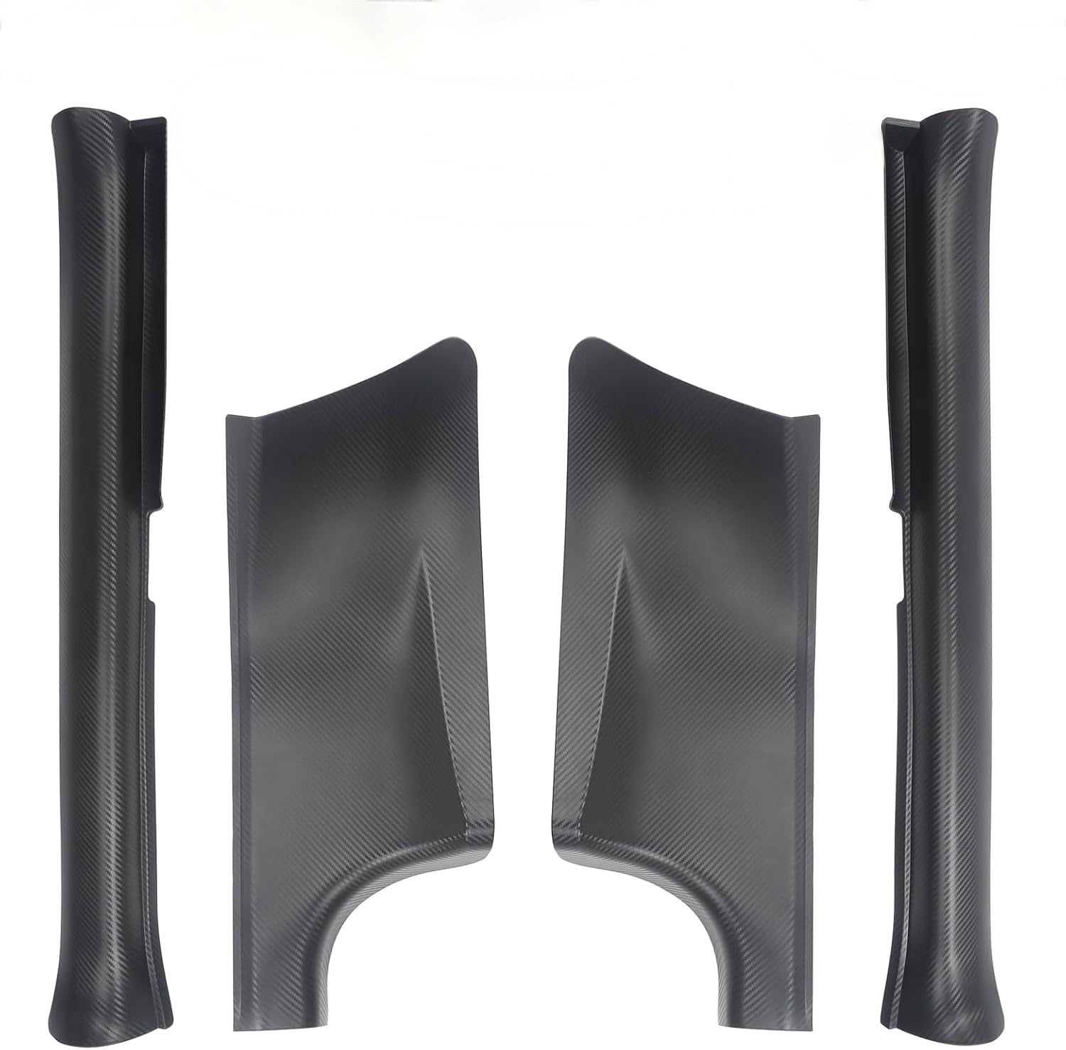 2021-2025 | Model Y 3D Carbon Inner Door Sill (4 Pieces) - Front & Rea ...