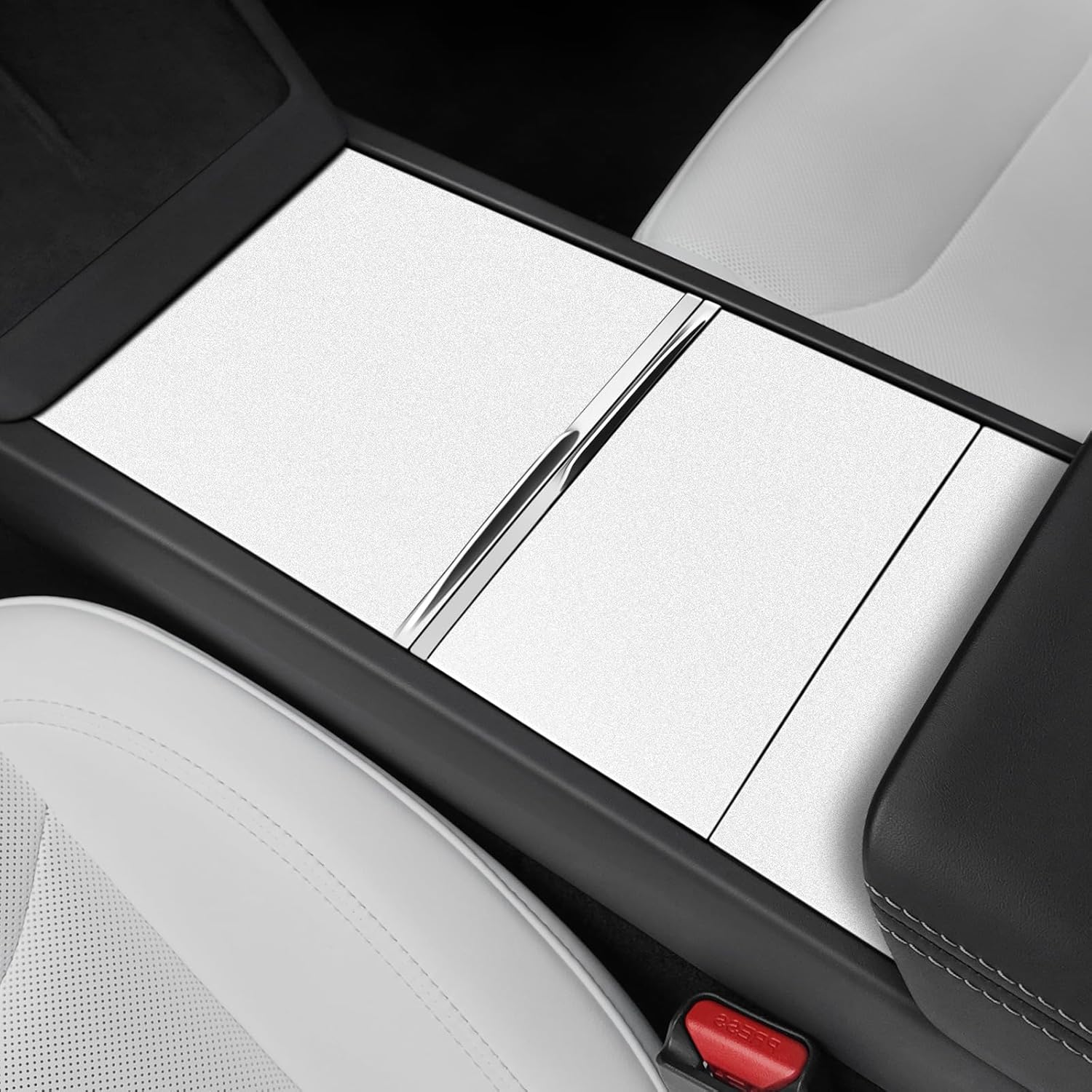 2024+ | Model 3 Center Console Vinyl (3 Piece Kit) - Matte White – RPM ...