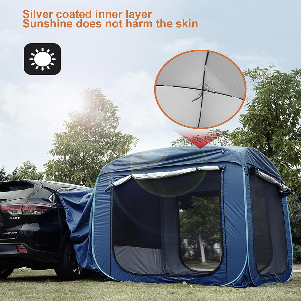 Model S3XY & CT Tesla Camping Tent - Blue – RPM TESLA Aftermarket ...