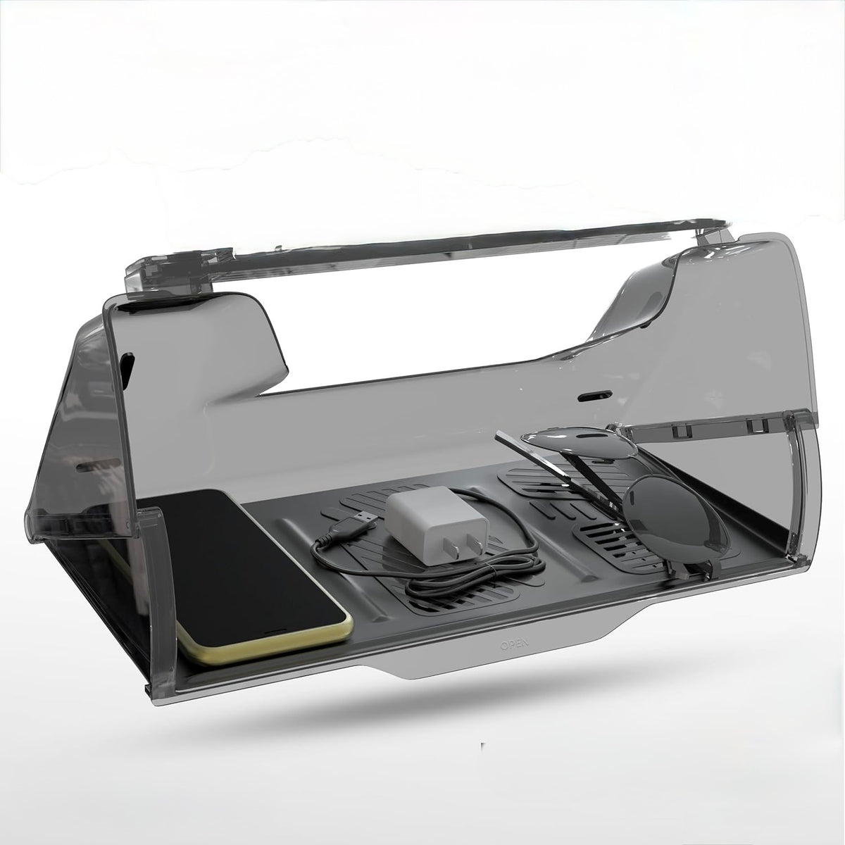 2024+ | Model 3 Highland Refreshed Under Display Hidden Shelf Organize ...