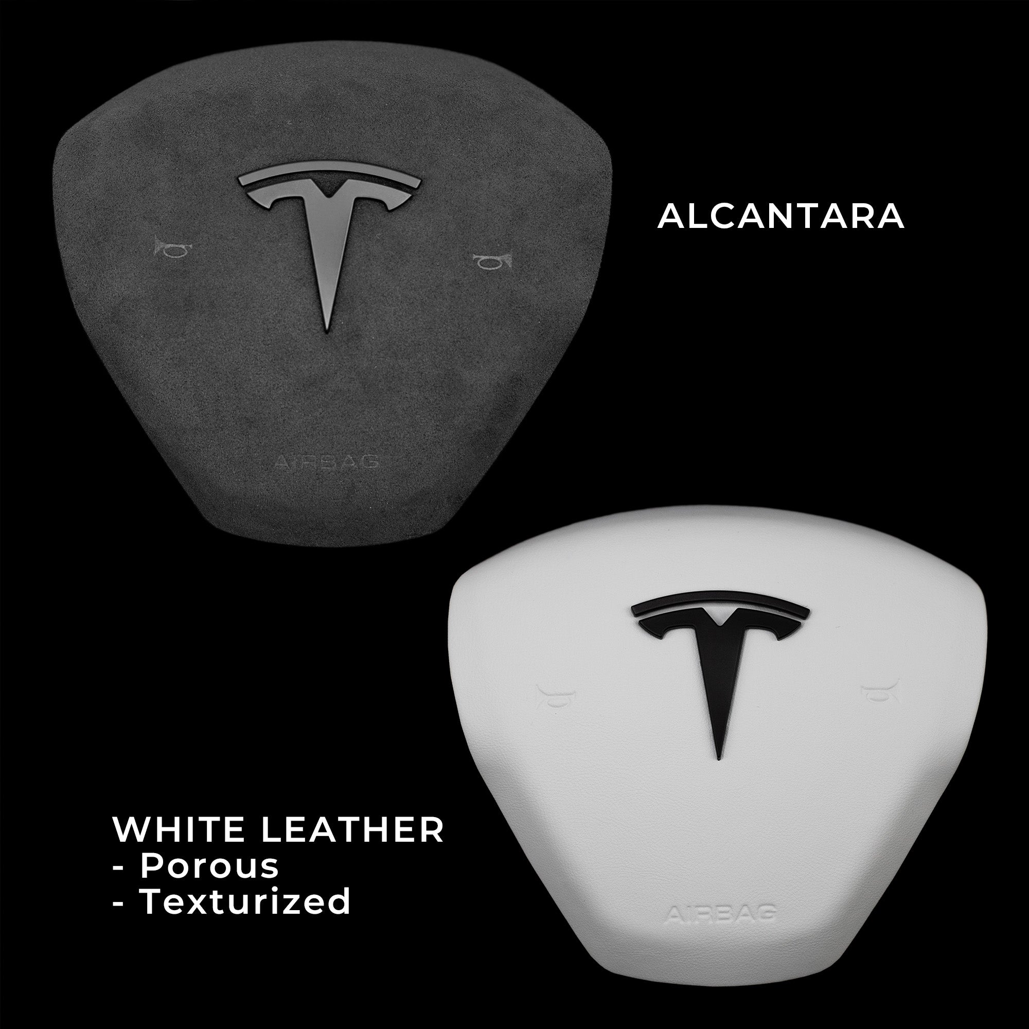 Model 3 & Y Steering Wheel Air Bag Top Cover Replacement - Variety ...