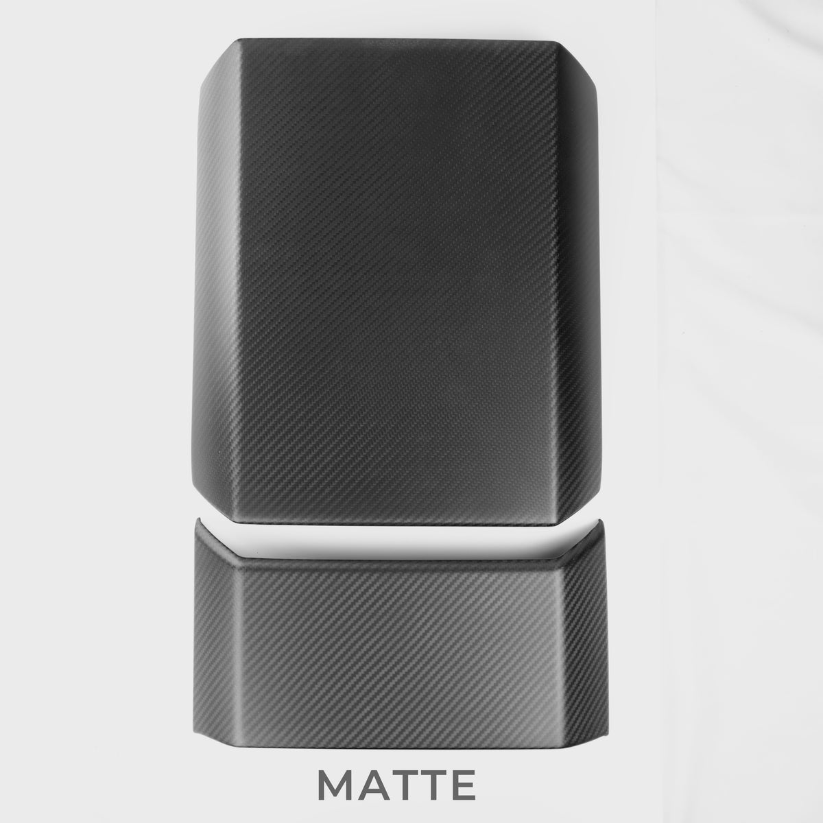 Cybertruck Center Console Armrest & Rear Display Overlay Kit (2 Pieces ...