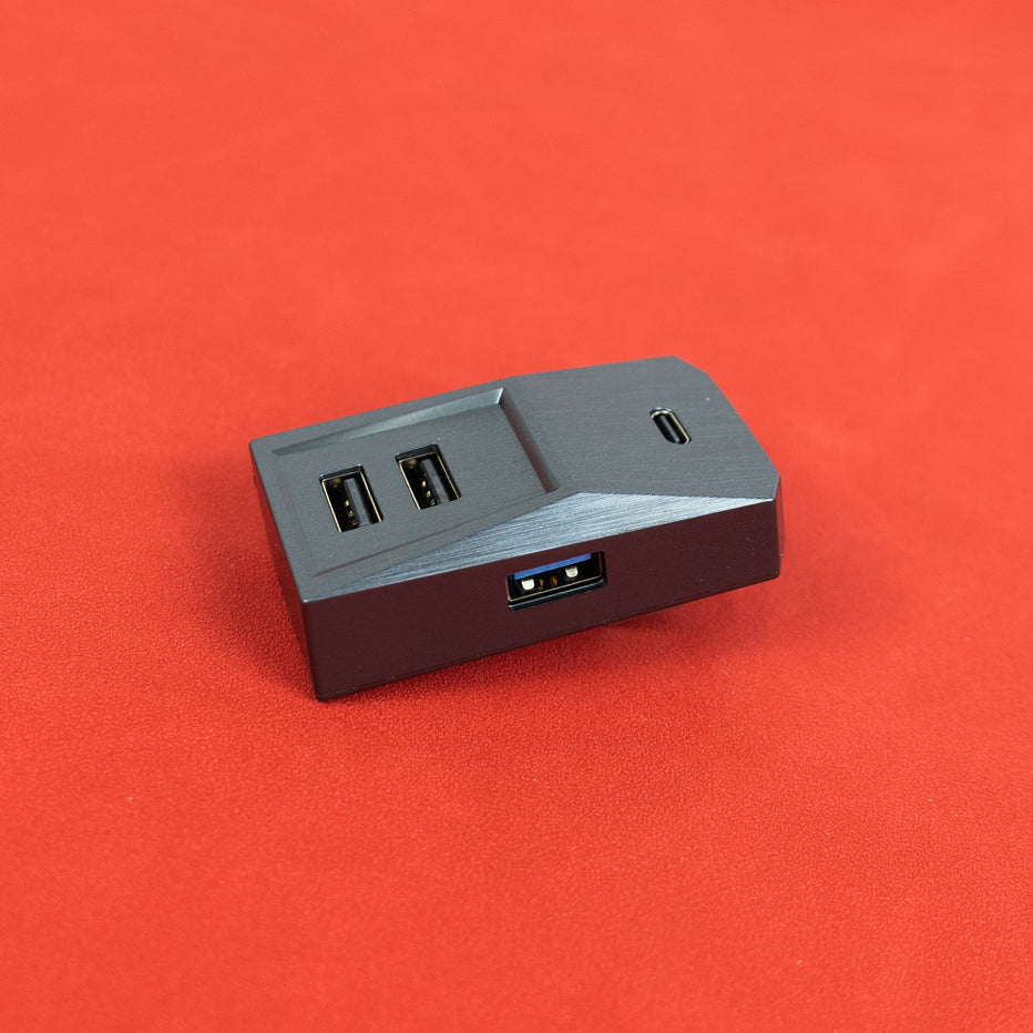 Model S3X & CT Cybertruck Style USB Glovebox Charging Hub - Power & Da ...