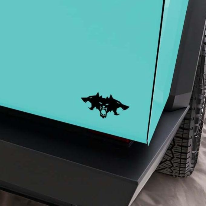 Cybertruck Cerberus Beast Vinyl Decal Logo (Pack of 3) - Variety* – RPM ...