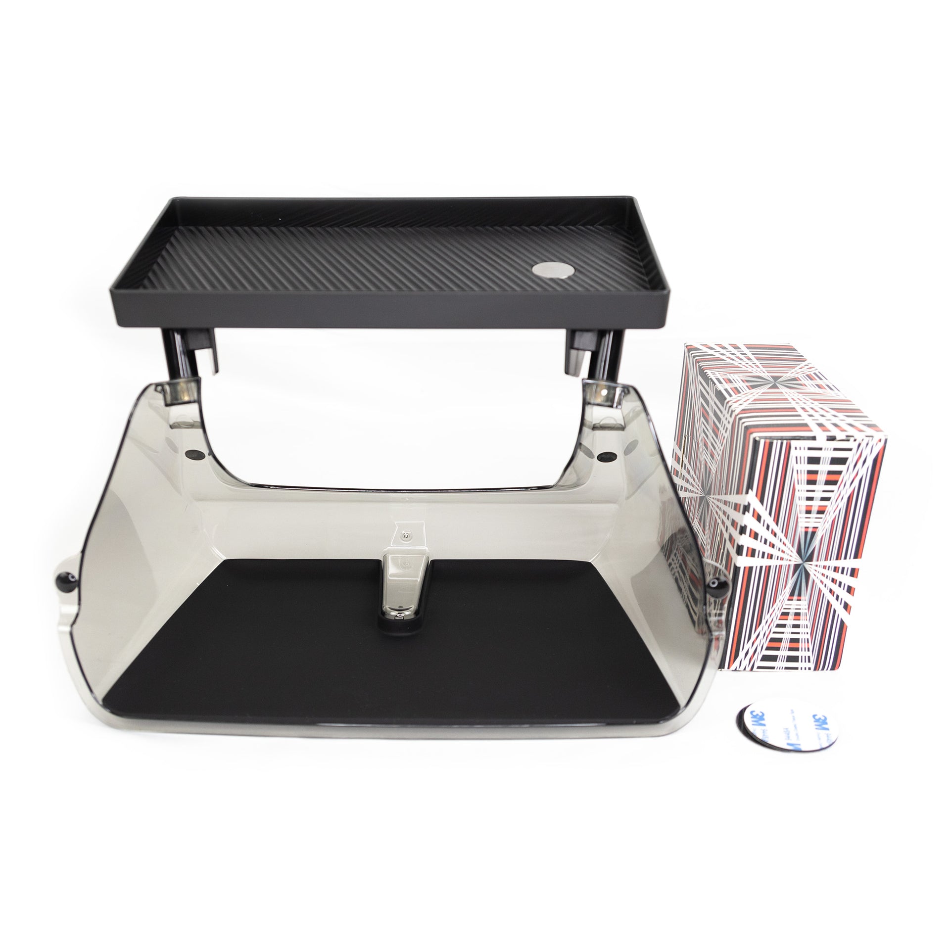 Model 3 & Y Display Mount Dual Organizing Shelves & Tissue Box – RPM ...