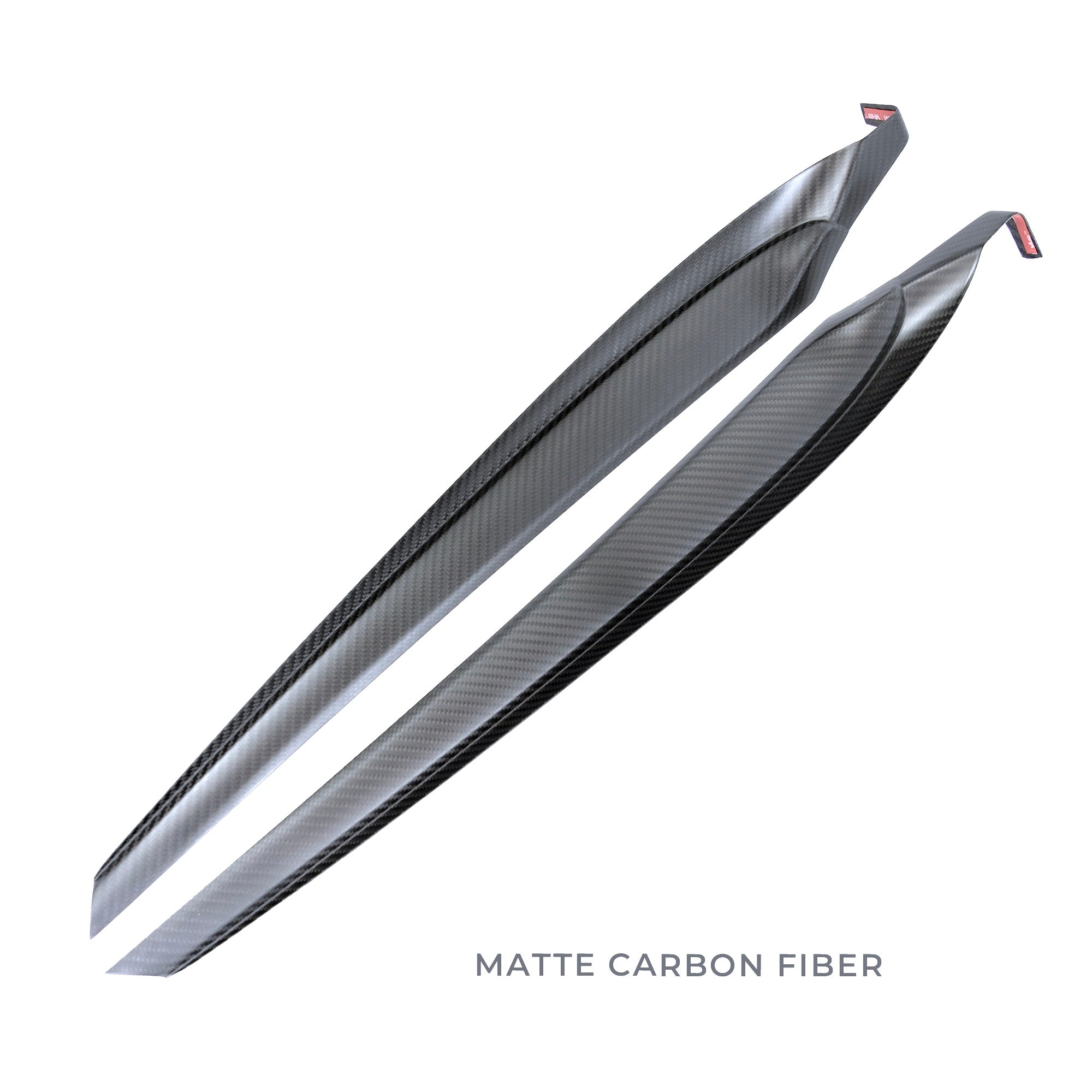 Model 3 & Y Extended Front Door Panel Overlays (Version 2.0) - Real Dr ...