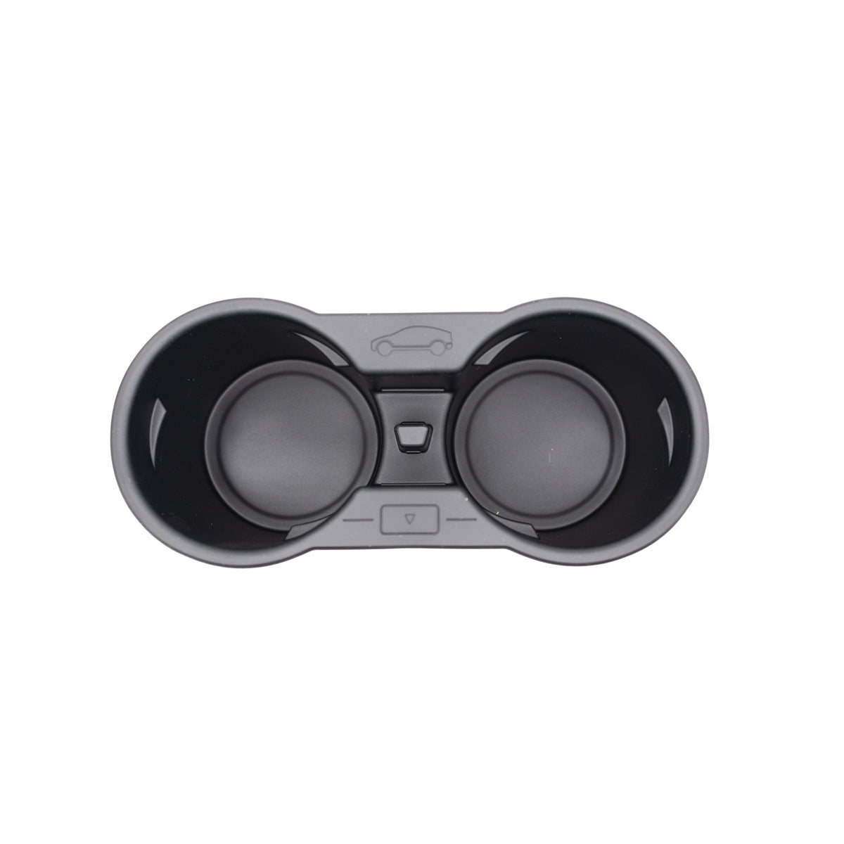 2021 - 2023 Model 3 & Y Dual Cup Holder Super Soft Liner (Gen. 2) - Bl ...