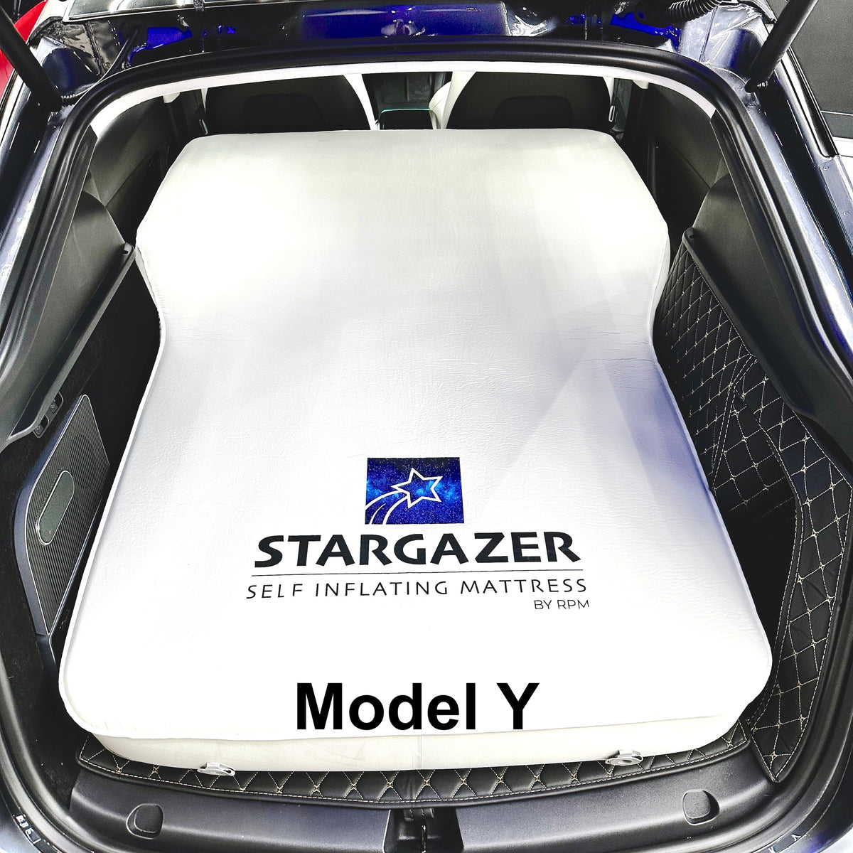 Stargazer Self-Inflating Memory Foam Mattress For Model S3XY, Pump & B ...