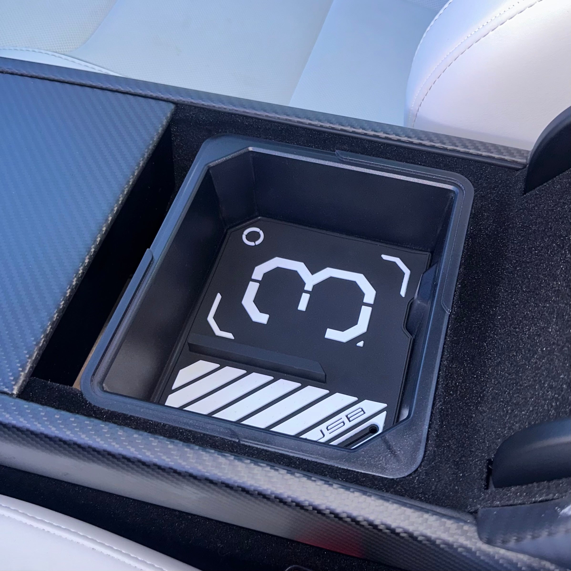 2024+ | Model 3 Highland Refreshed Armrest Storage Box - Sport Look ...
