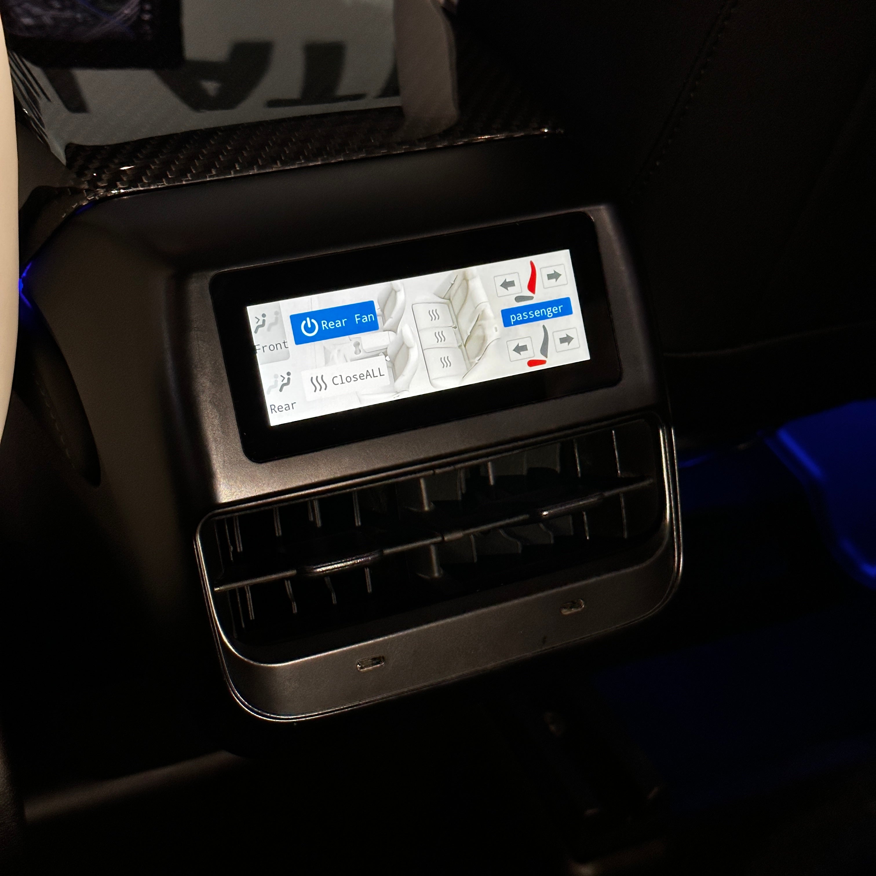 Ambient LED Backseat Lighting Kit For Tesla Model 3, S & X – RPM TESLA ...