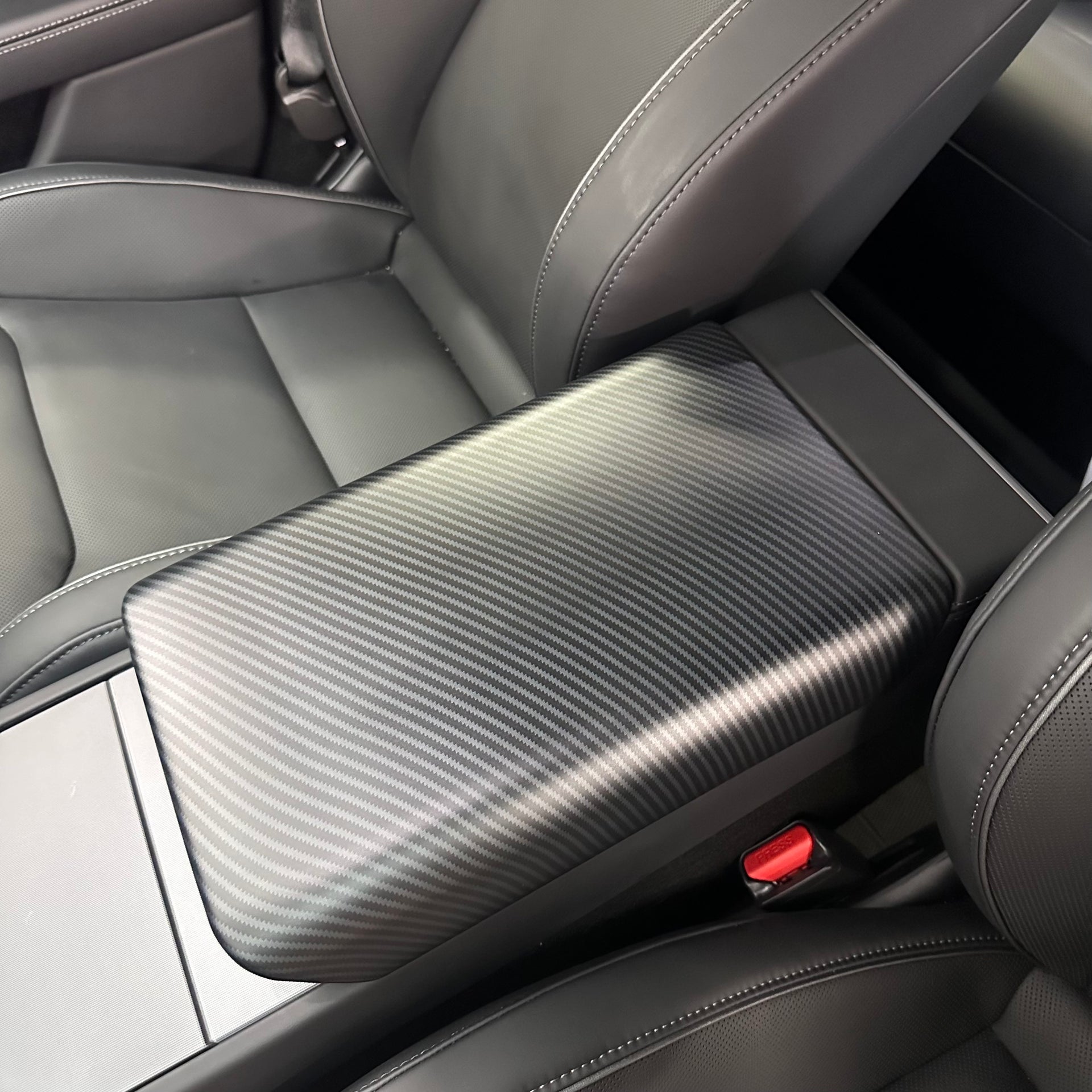 2024+ | Model 3 Highland Refreshed Armrest Cover ABS Plastic - Hydro C ...