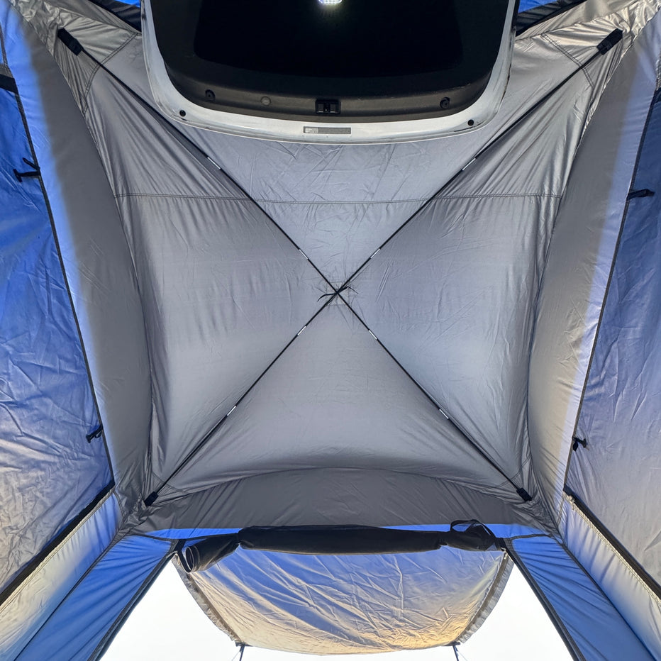 Model S3XY & CT Tesla Camping Tent - Blue – RPM TESLA Aftermarket ...
