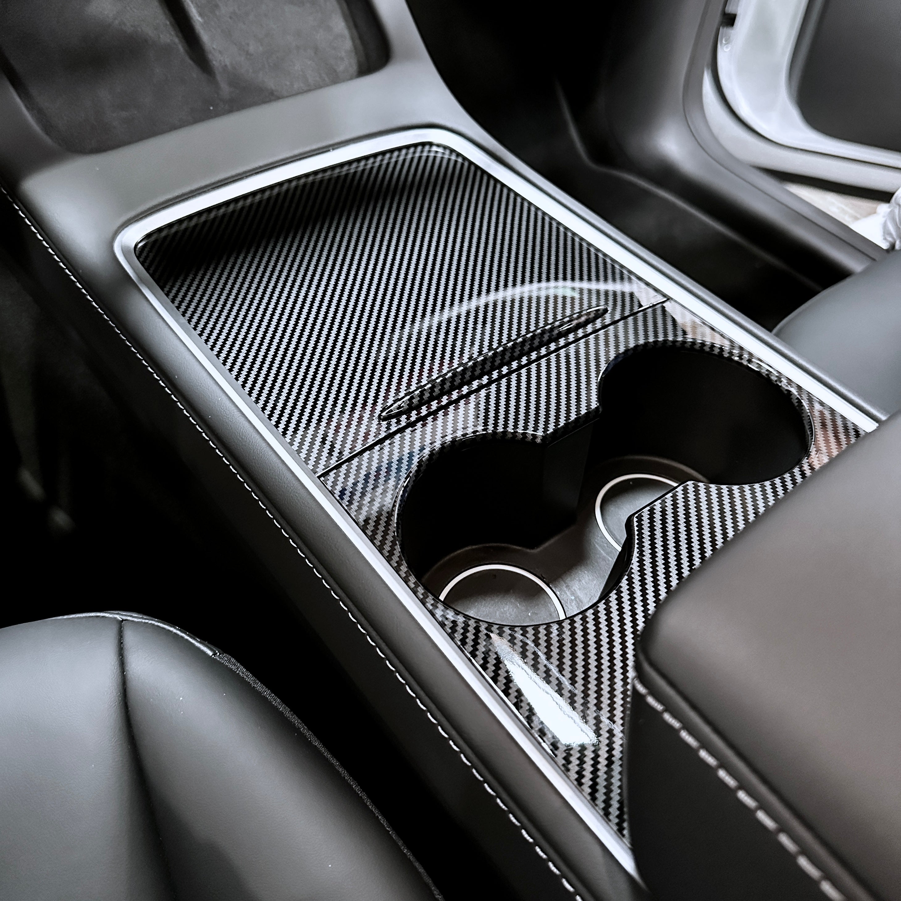 Model 3 & Y Center Console Overlays ABS Plastic (Gen. 2) - Variety ...