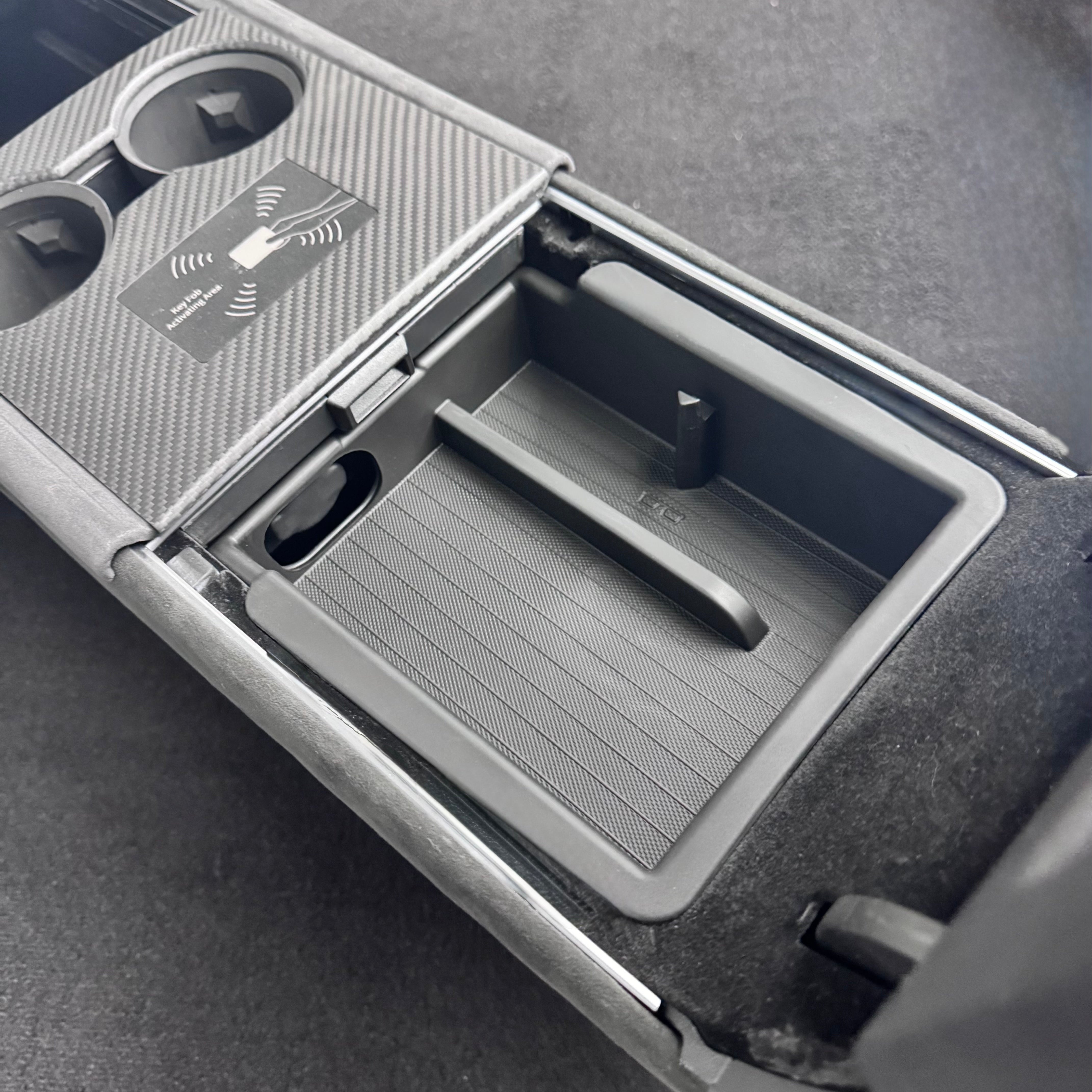 Model 3 & Y Lined Center Console Sliding Tray (Gen. 2) – RPM TESLA ...