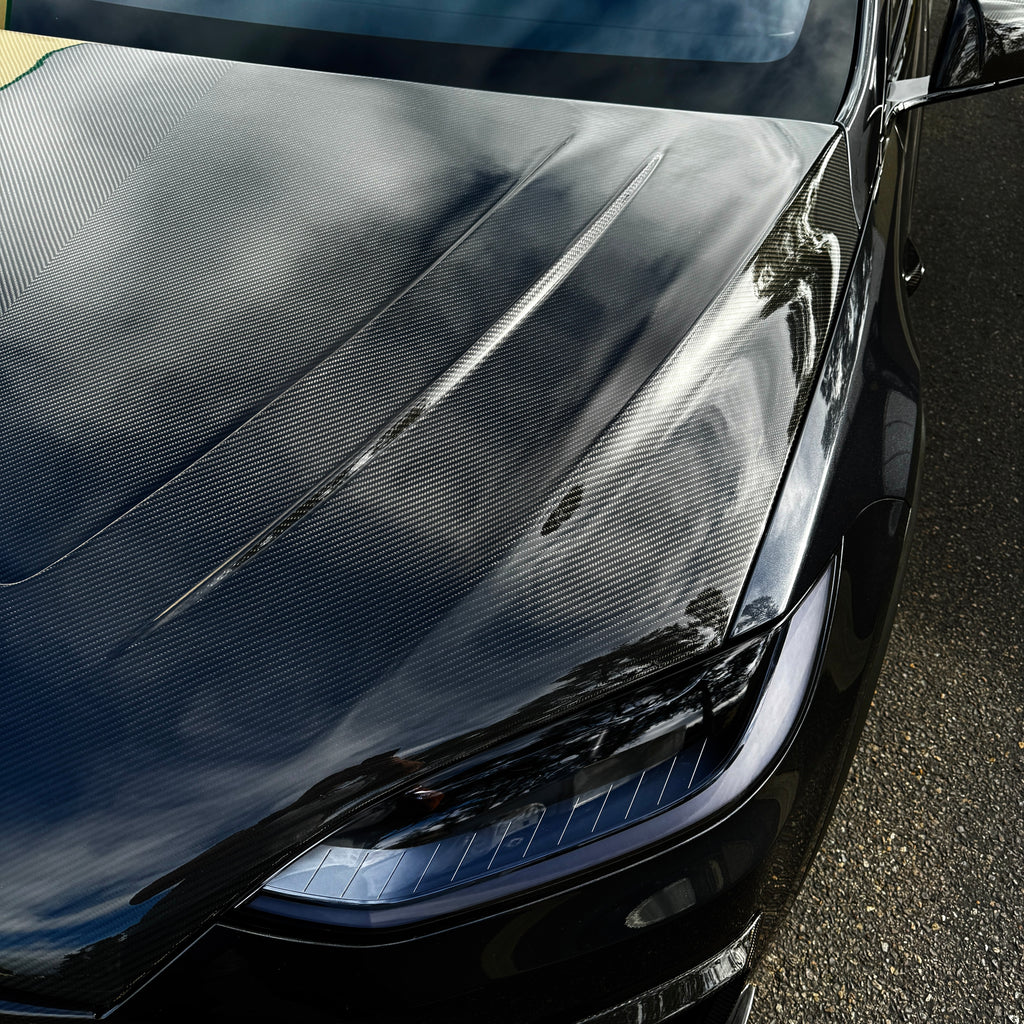 2021+ | Model X Viento Robot Hood - Dual Layer with Xpel Clear Bra- Dr ...