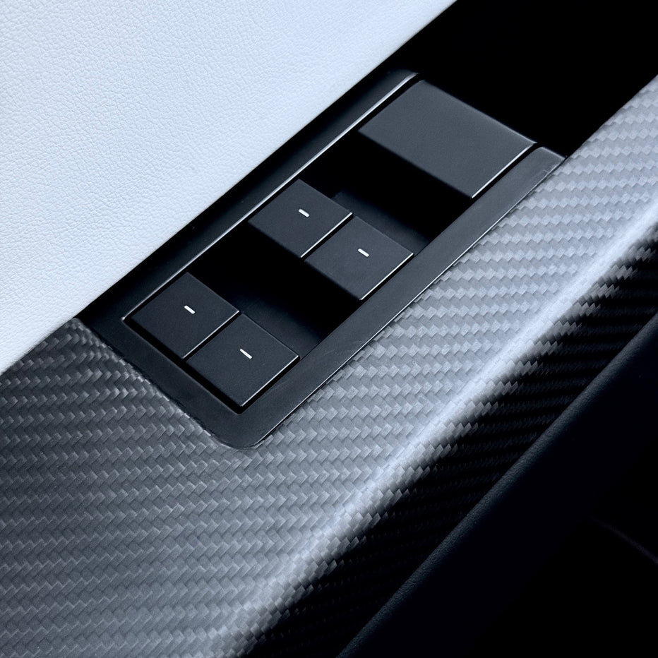 Cybertruck Door Panel Overlays – Dry Carbon Fiber (4 Pieces) – RPM ...
