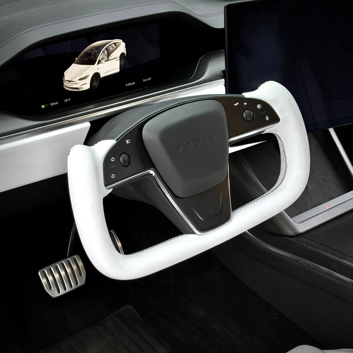 2021-2024 | Model S & X Yoke Steering Wheel Upgrade, TESLA Factory Ori ...