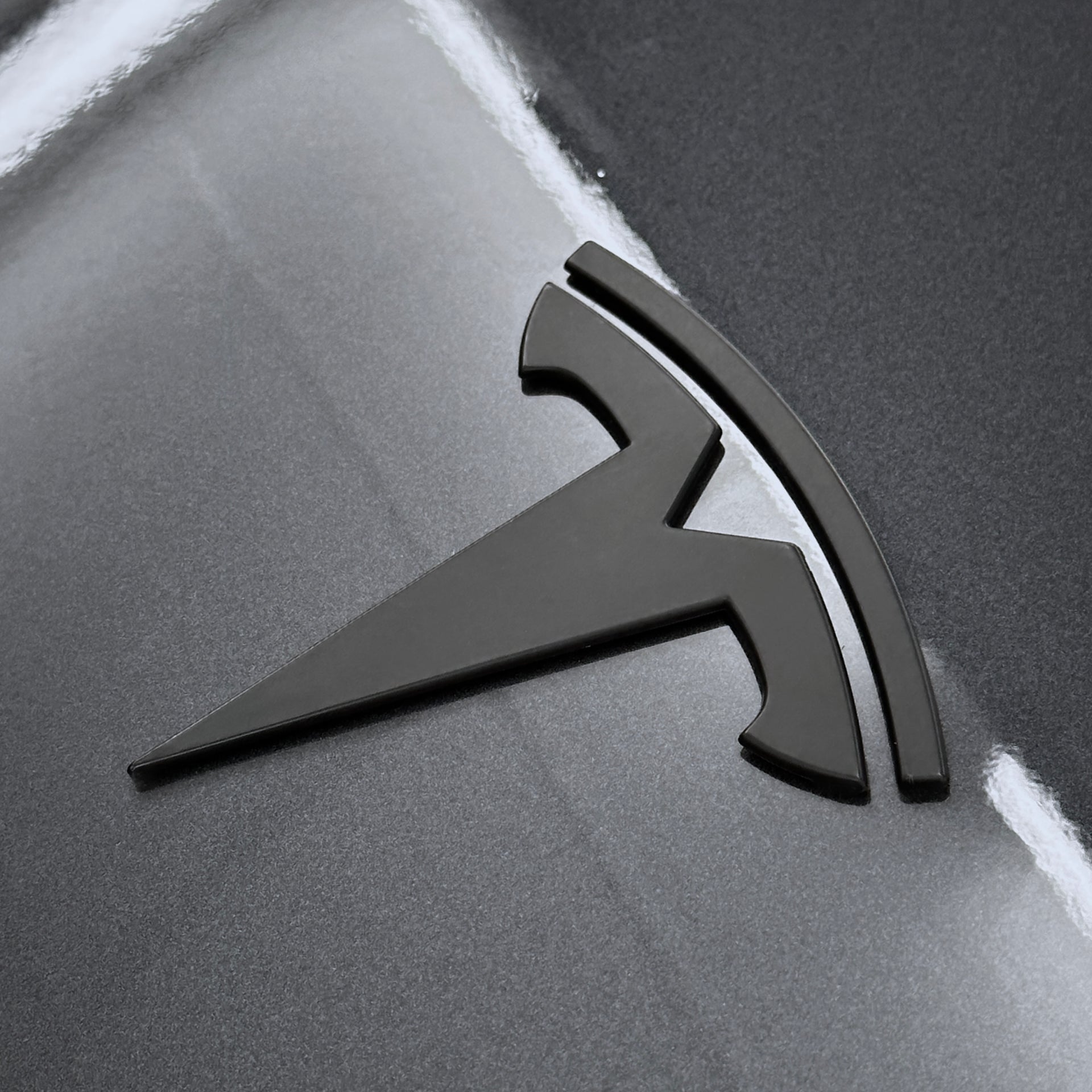 Model 3 Replacement TESLA T Logo Emblems for Hood & Trunk (1 Pair, 4 P ...