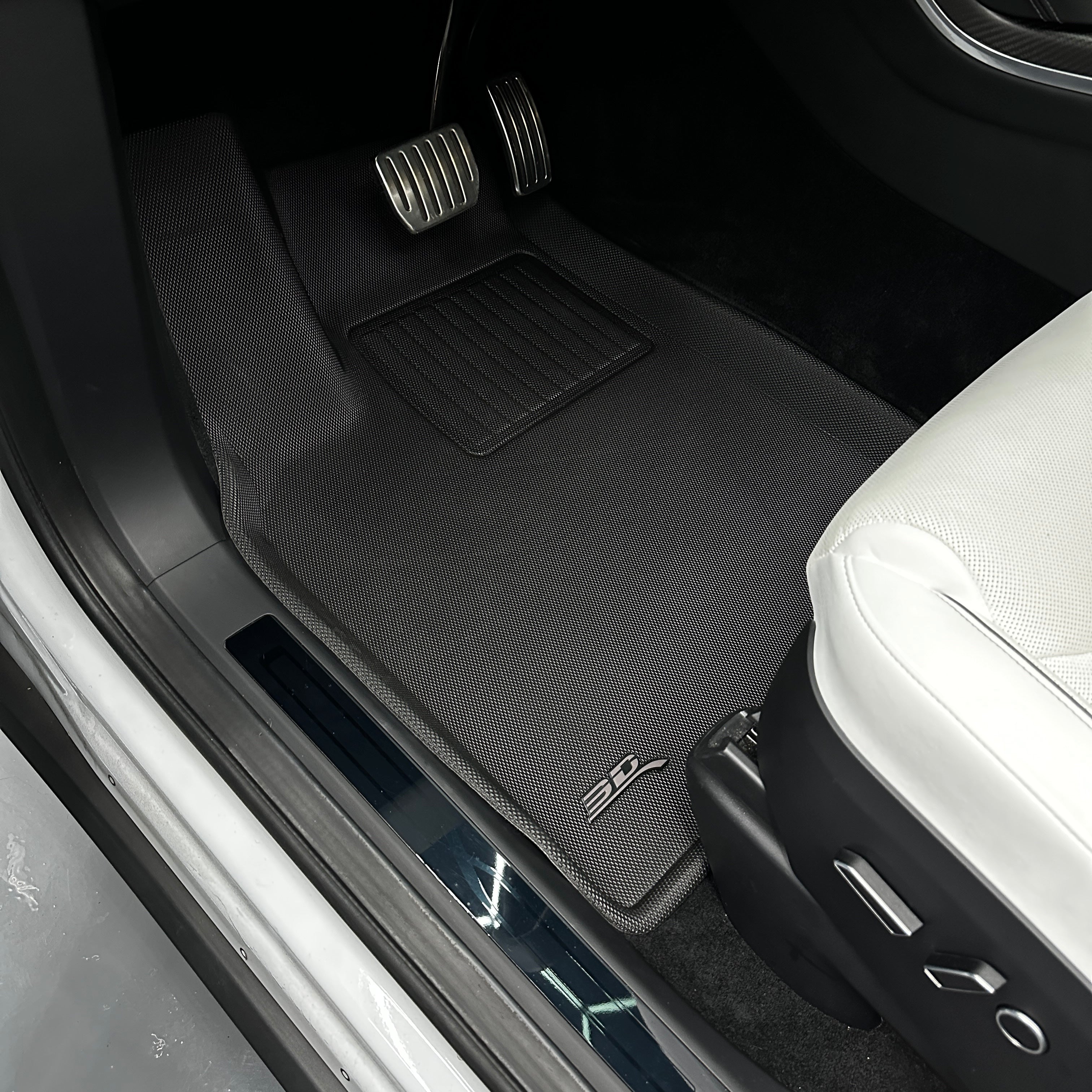 2022-2026 Model X 5 Seater -3D MAXpider KAGU Floor & Cargo Mats - Row ...