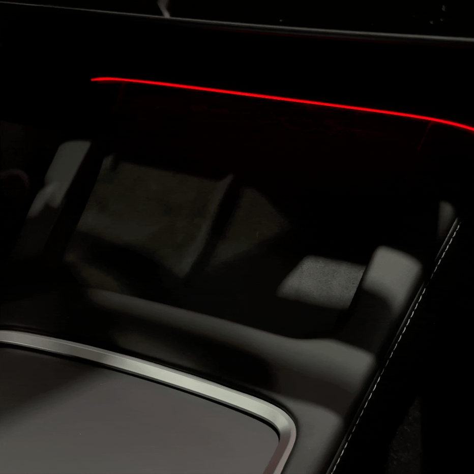 Model S3XY LED Sequential Light Up Strip - Above the Cell Phone Chargi ...