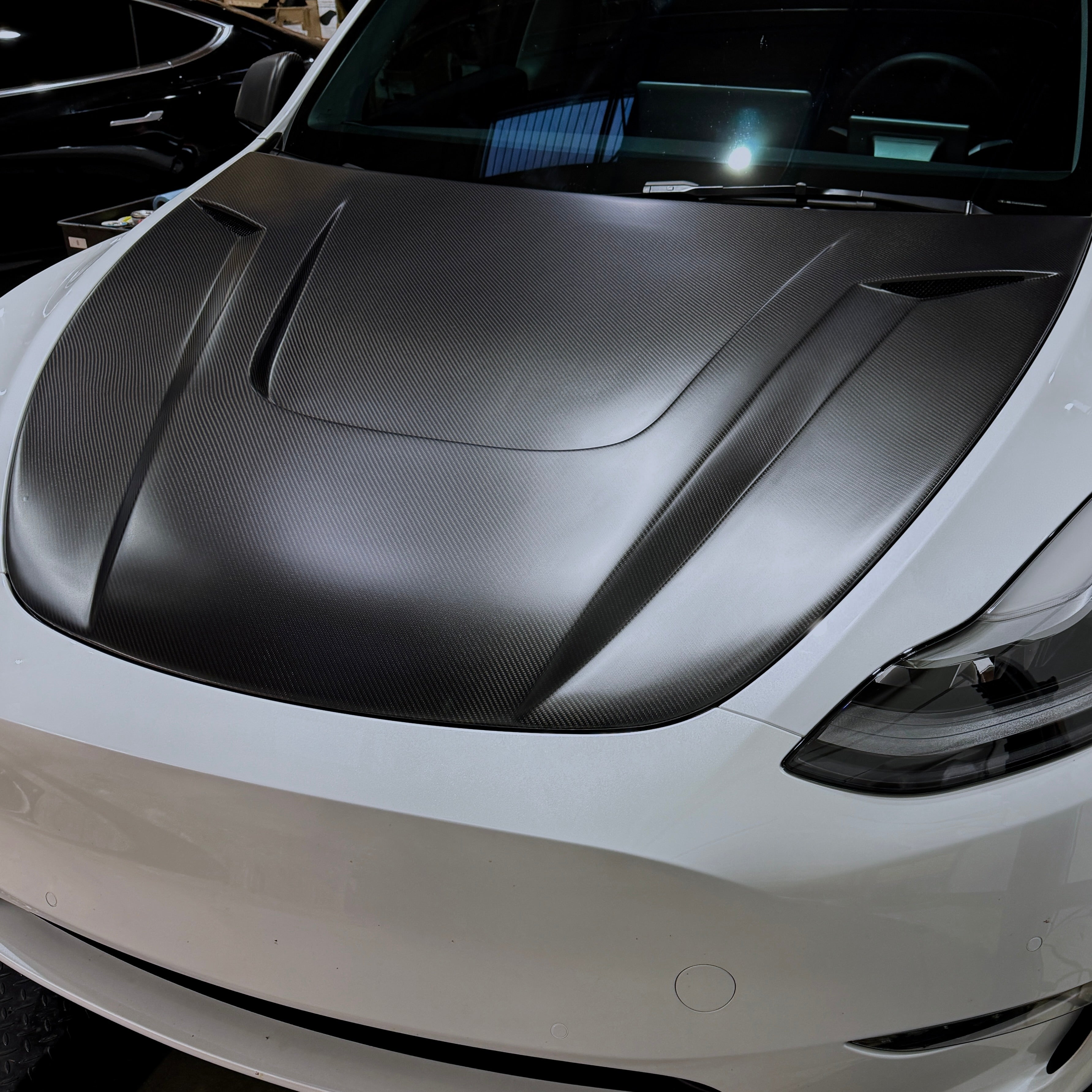 2020-2025 | Model Y Viento Formula One Hood - Dual Layer with Xpel Cle ...