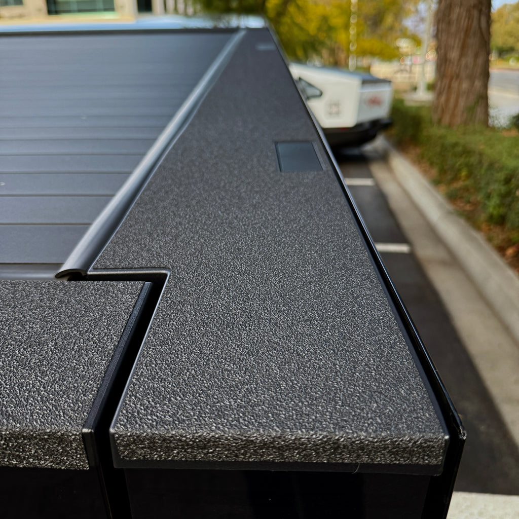 Cybertruck Bed Upper Perimeter Kit Textured Vinyl Armor (8 Pieces) Spr ...
