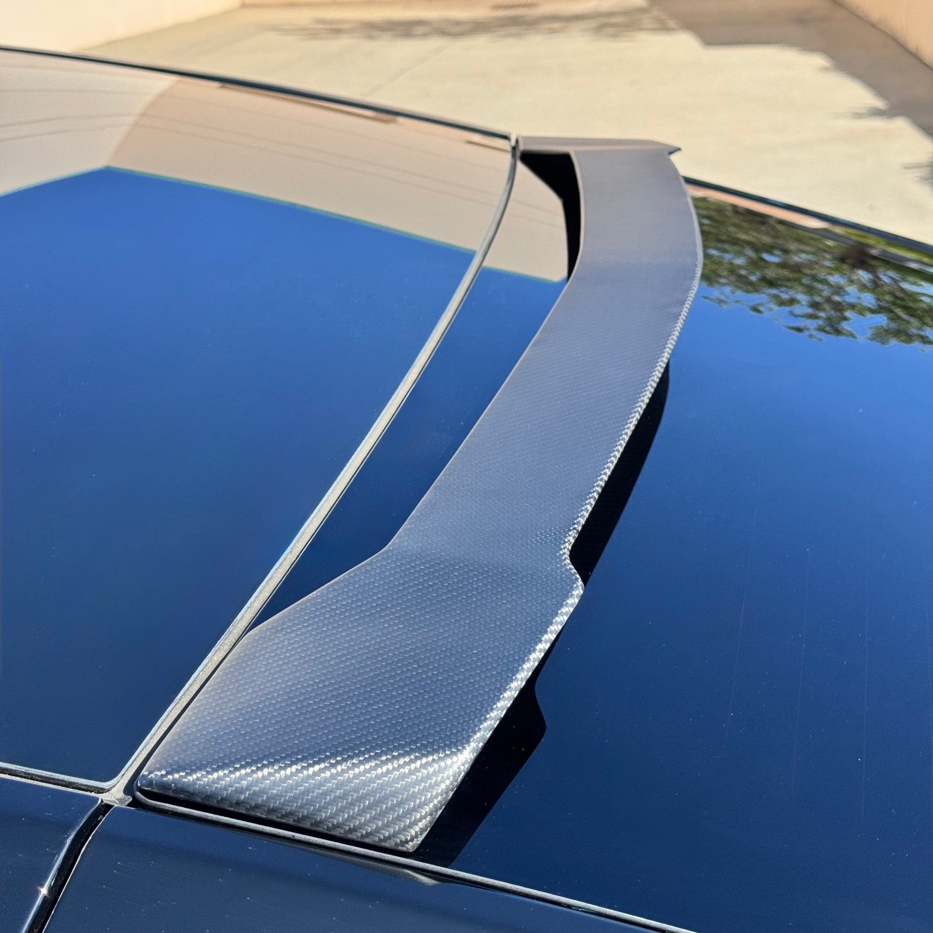 2020+ Model Y Rear Window Spoiler Carbon Fiber Sport Look – RPM TESLA ...