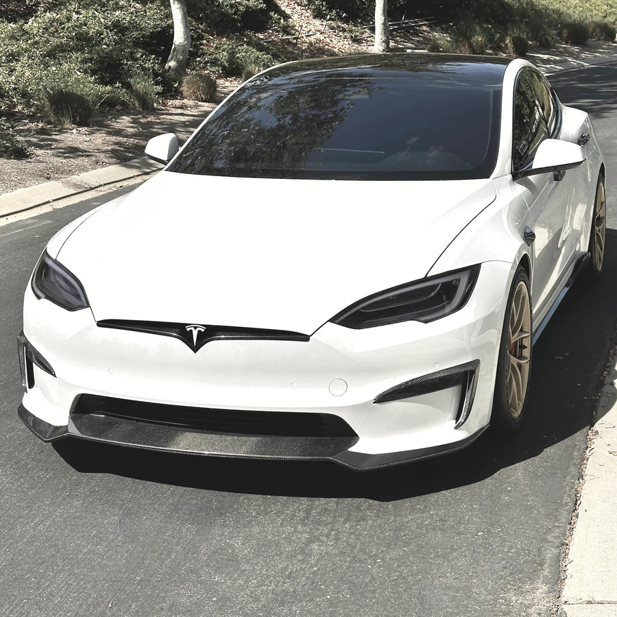 2022+ | Model S Viento Full Body Kit - Real Molded Carbon Fiber (4 Pie ...