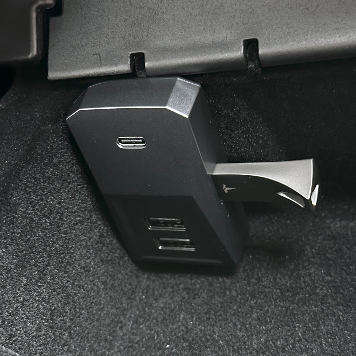 Model S3XY & CT Cybertruck Style USB Glovebox Charging Hub - Power & D ...