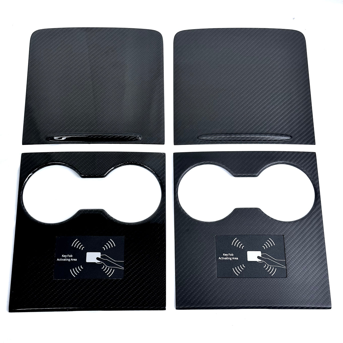 Model 3 & Y Center Console Overlays (Gen. 2) Version 2 - Real Molded C ...