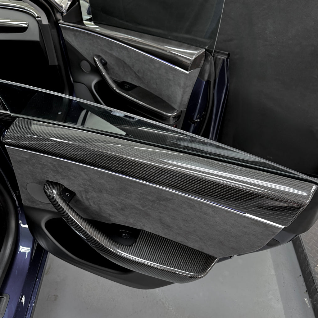 2024+ | Model 3 Highland Refreshed Front & Rear Upper Door Panel Overl ...