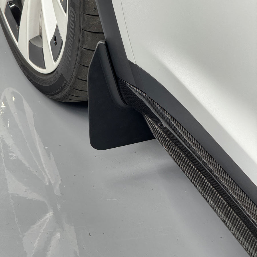 2022+ | Model X Mud Flaps Bendable & Flexible - Screwless (Gen. 2) - S ...