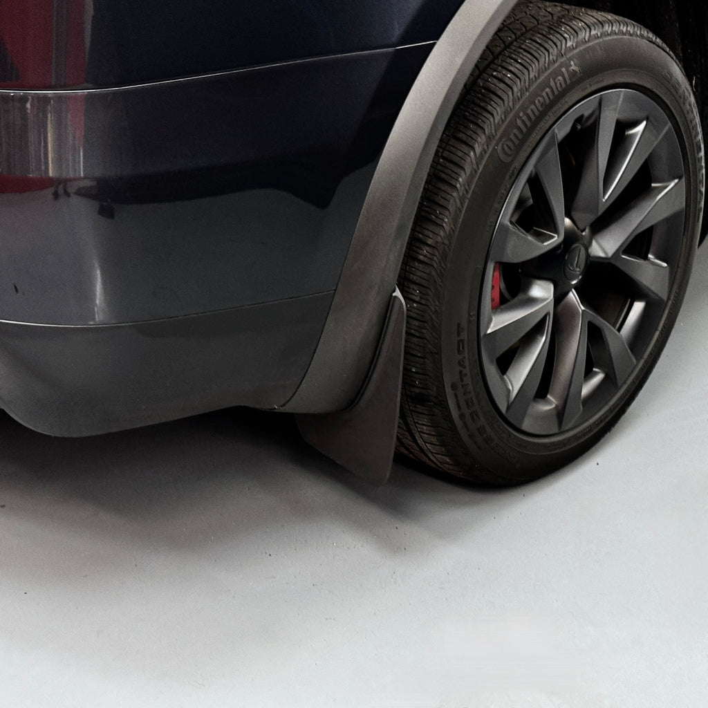 2022+ | Model X Mud Flaps Bendable & Flexible - Screwless (Gen. 2) - S ...