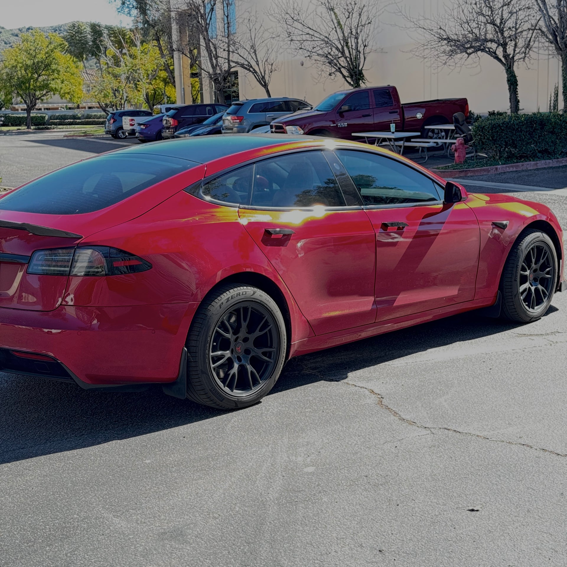 2021+ | Model S Mud Flaps Bendable & Flexible - Screwless (Gen. 2) - S ...