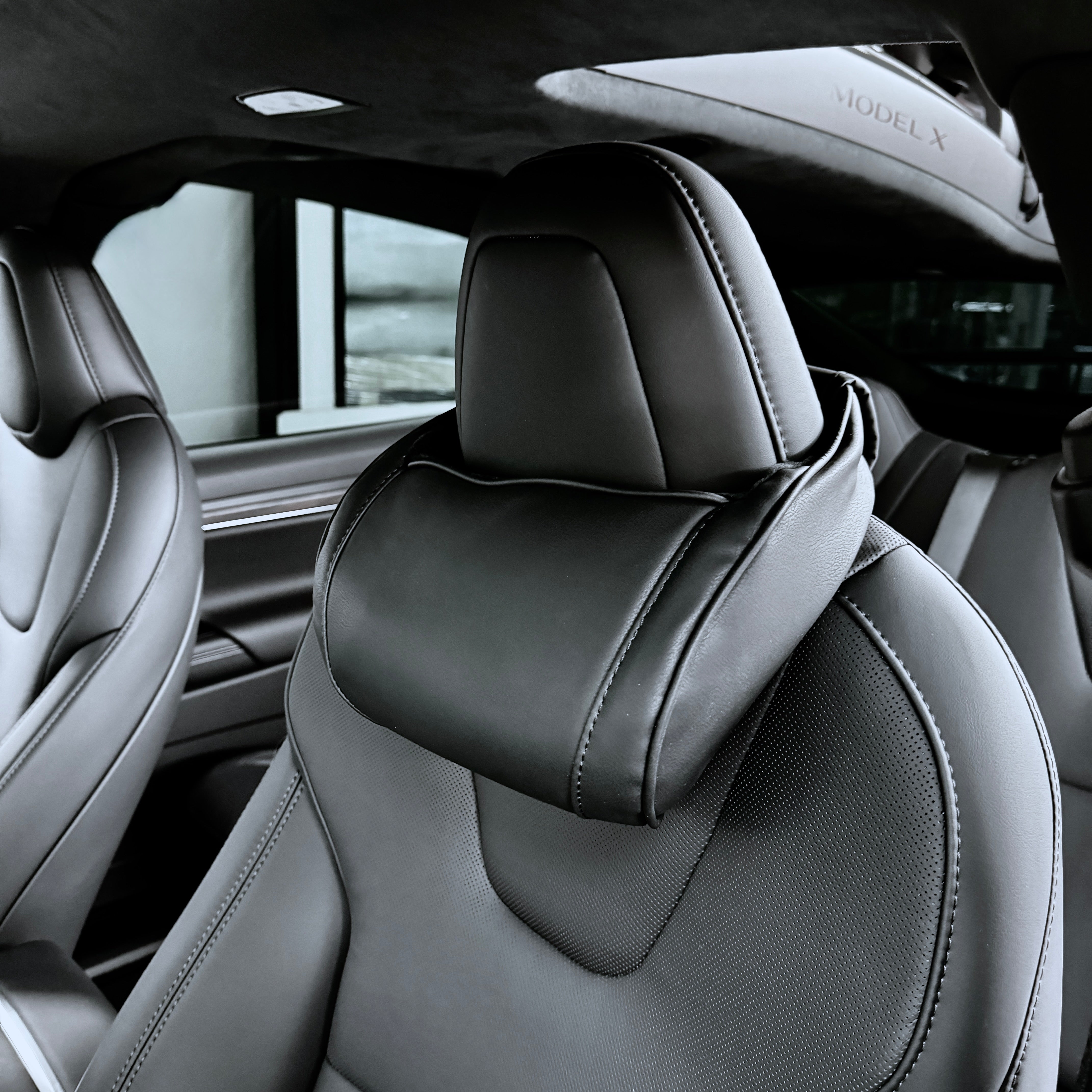 Model S3XY Memory Foam Headrest Neck Support Pillows (1 Pair) - Versio ...