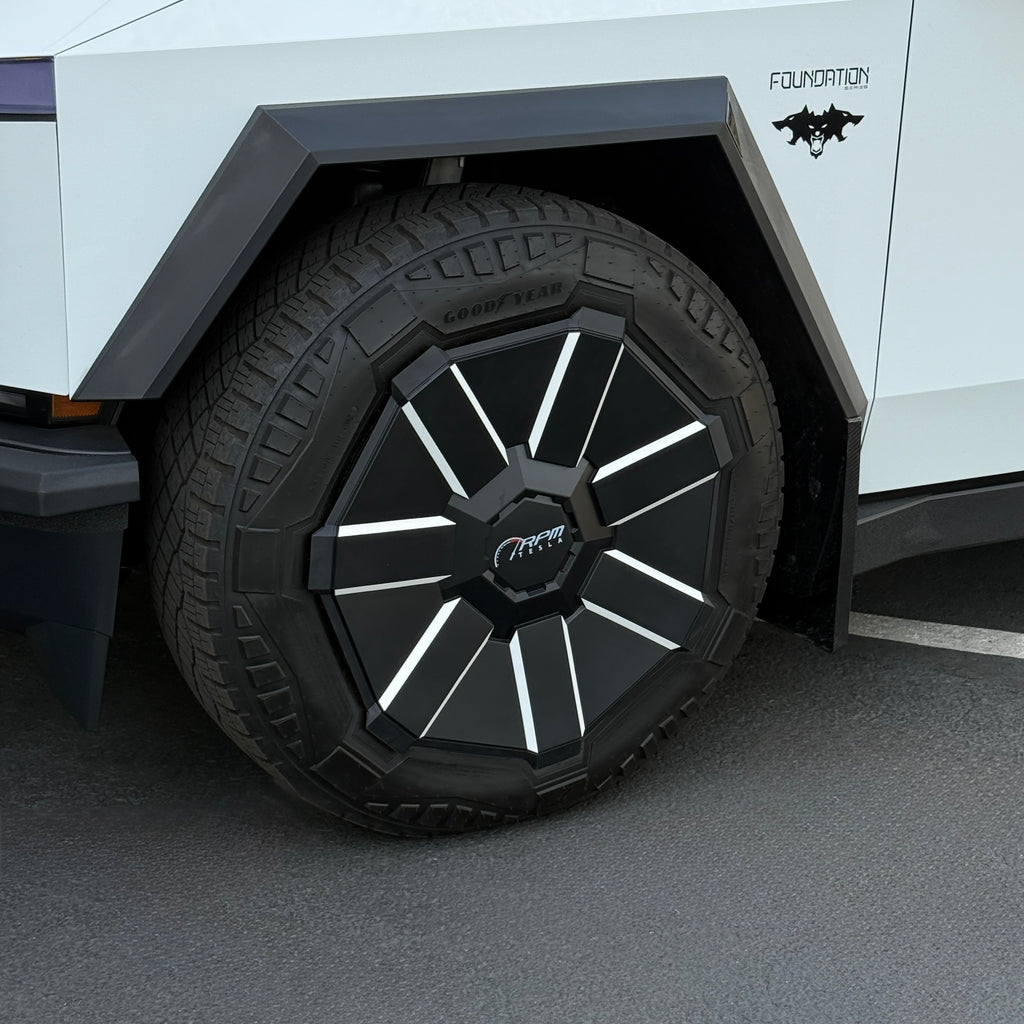 Cybertruck Vinyl All-Terrain Wheel Spoke Decal Stripes (Set of 60 Piec ...