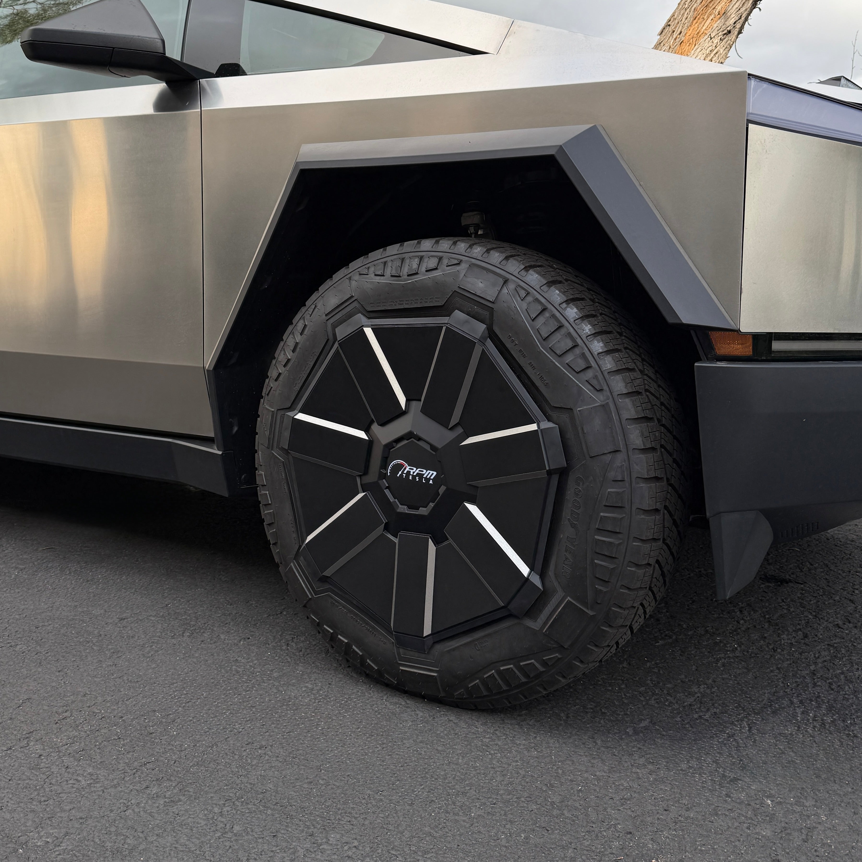 Cybertruck Vinyl All-Terrain Wheel Spoke Decal Stripes (Set of 60 Piec ...