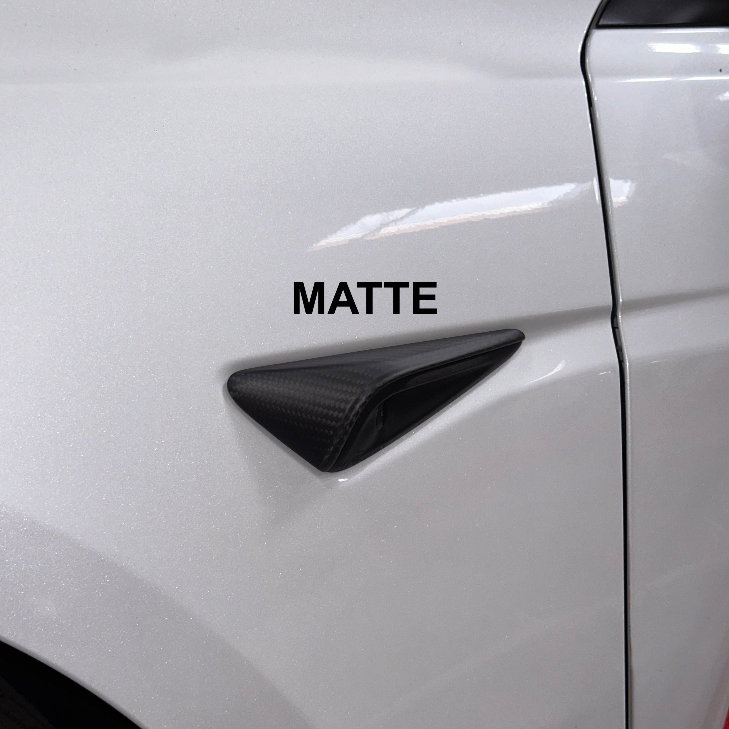 2023+ | Model 3XY Top Half Cover Turn Signal Overlays - Hardware 4.0 ...