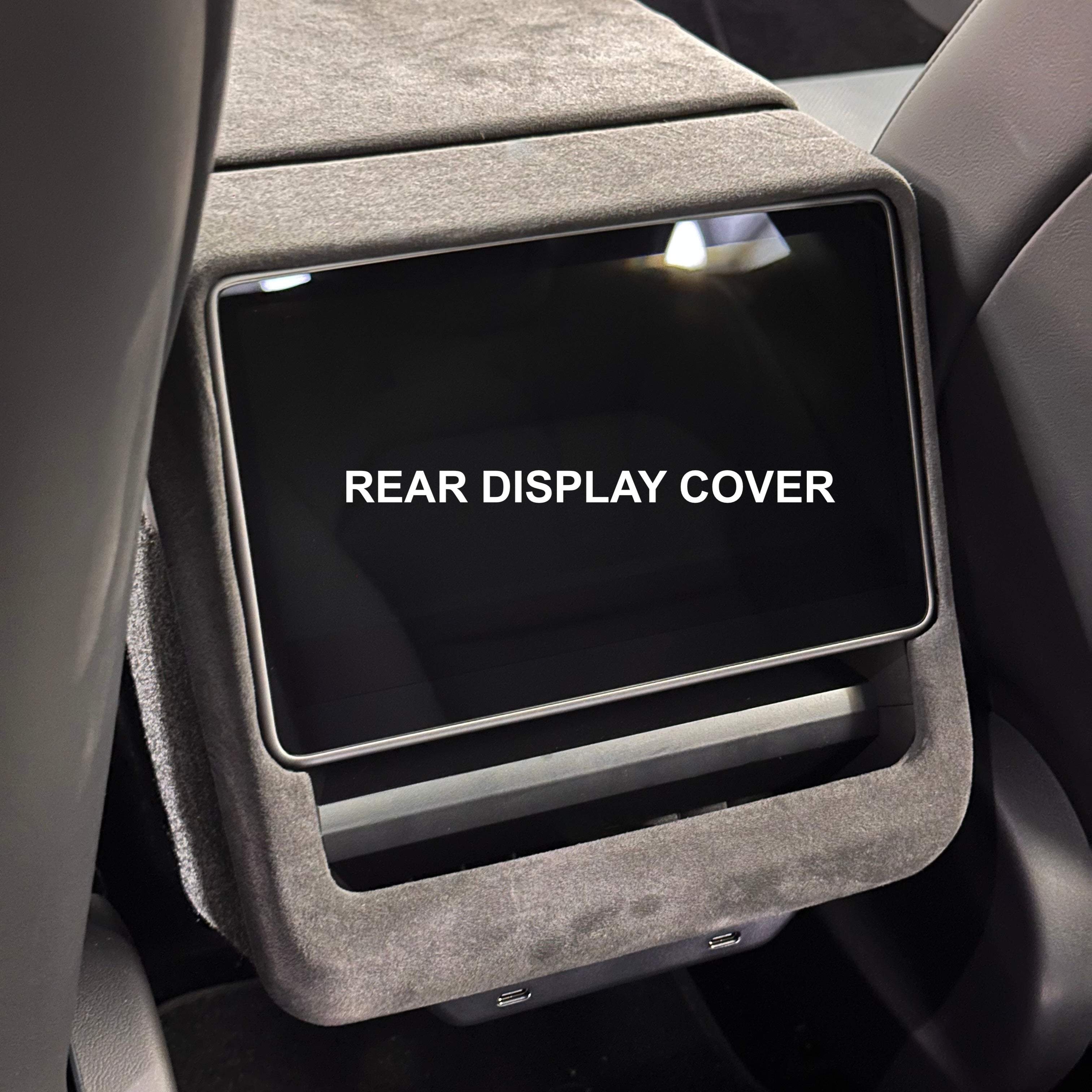 2024+ | Model 3 Highland Refreshed Alcantara Rear Display Cover - Impo ...