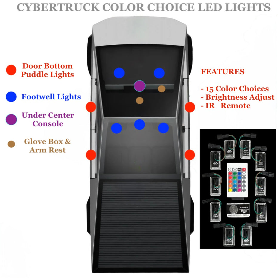 Cybertruck Collection List – RPM TESLA Aftermarket Accessories
