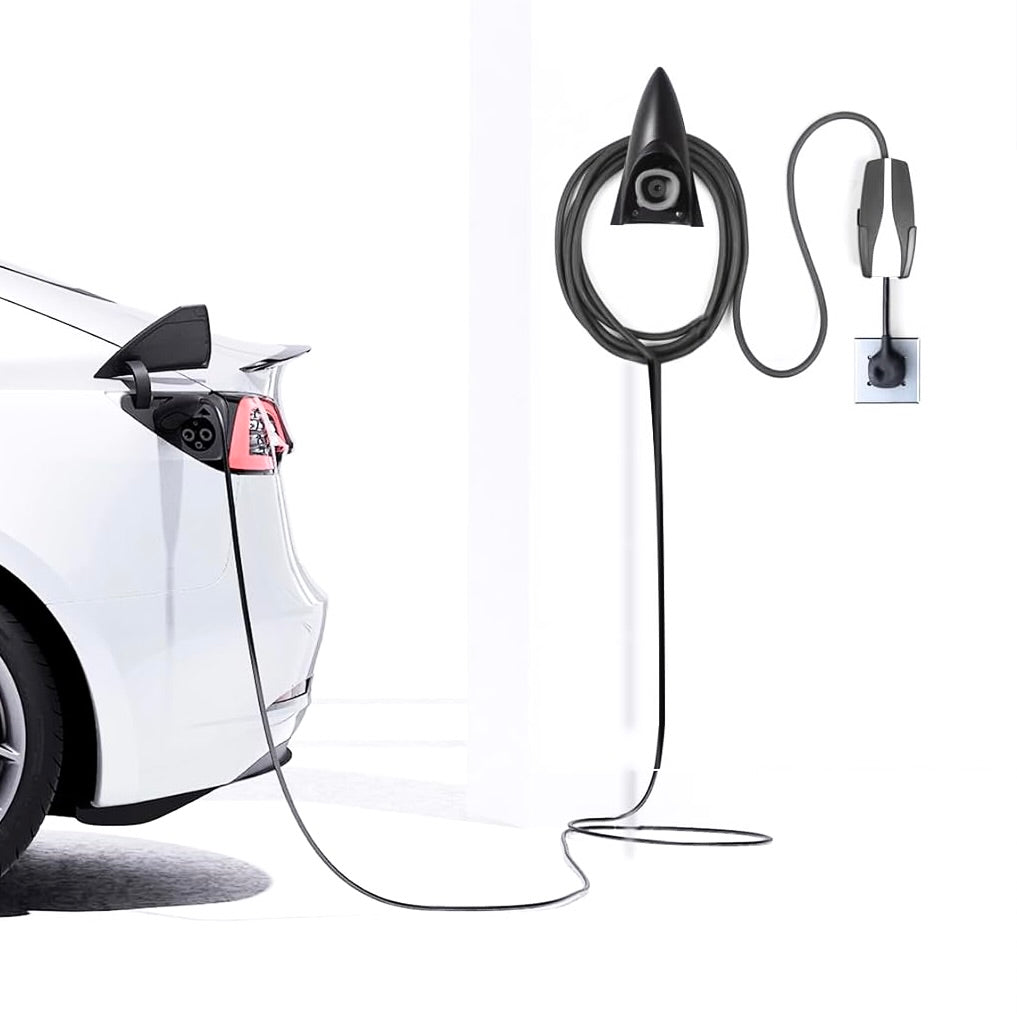 TESLA (SAE J3400) Wall Mounting Charging Cable Organizer - Space X Roc ...