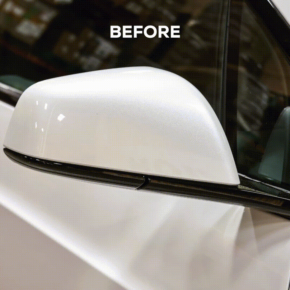 Model X GT Style Side View Mirror Overlay Cap Covers (1 Pair) - Real D ...