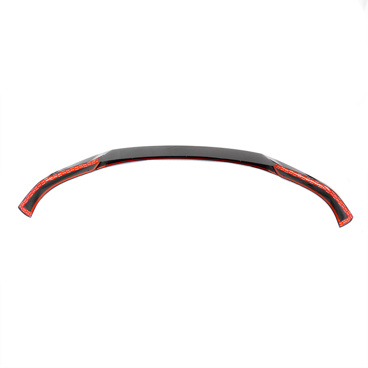 2021+ | Model S Viento Front Lip Spoiler - Real Molded Carbon Fiber ...