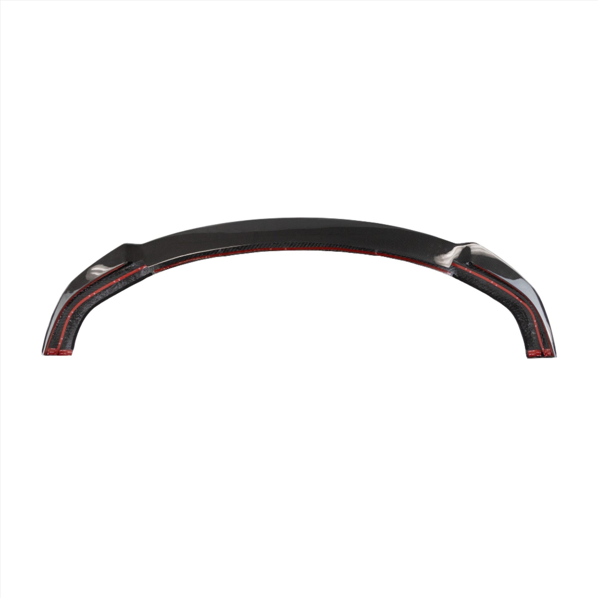 2022+ | Model X Colossal Front Lip Overlay Spoiler - Real Dry Molded C ...