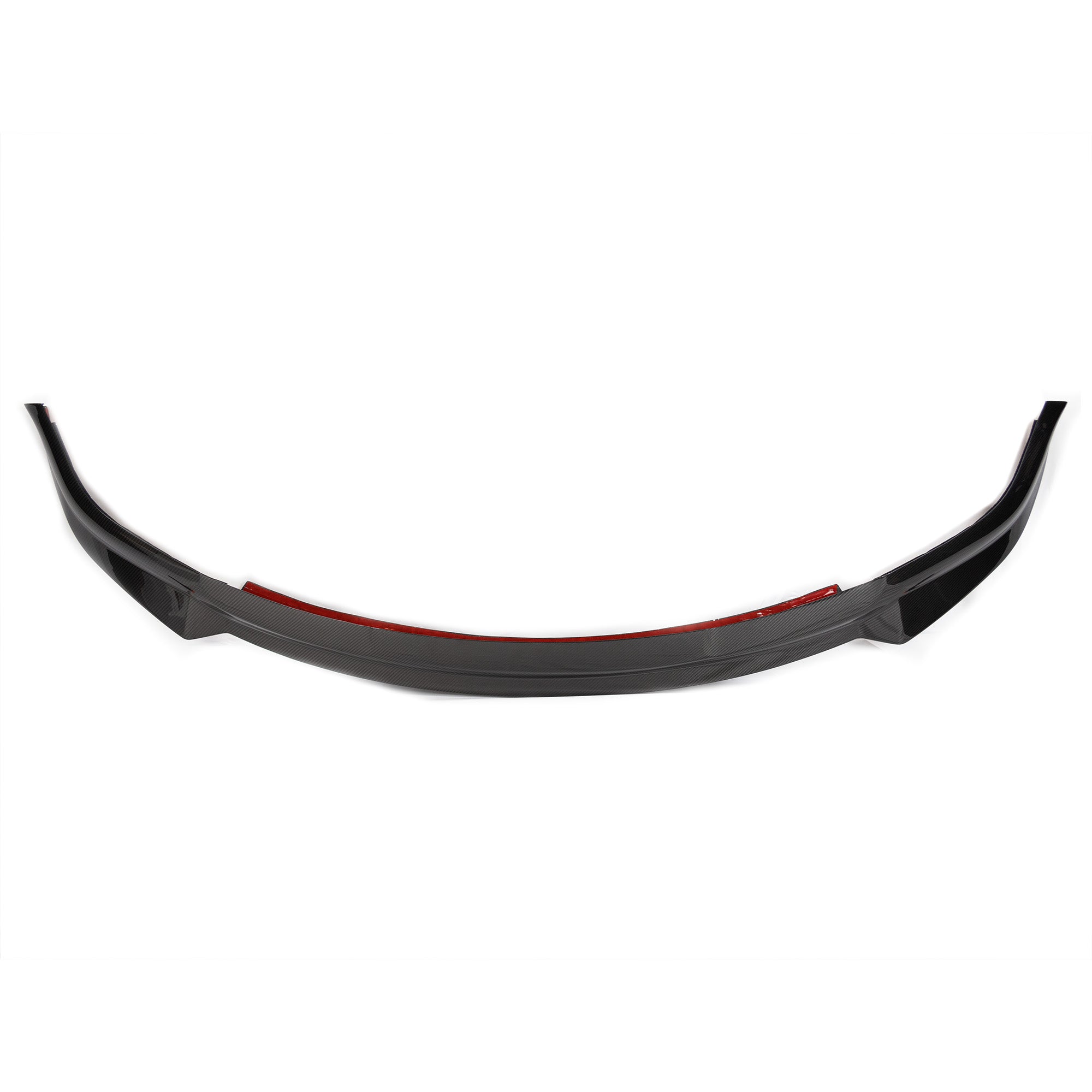 2022+ | Model X Colossal Front Lip Overlay Spoiler - Real Dry Molded C ...